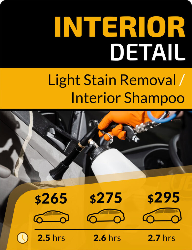 Interior Car Detailing San Jose - JB Mobile Detailing